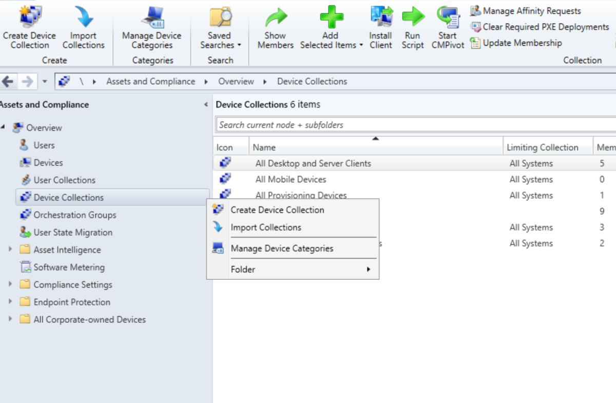 Create a Device Collection for SCCM 2409 Clients - Prajwal.org